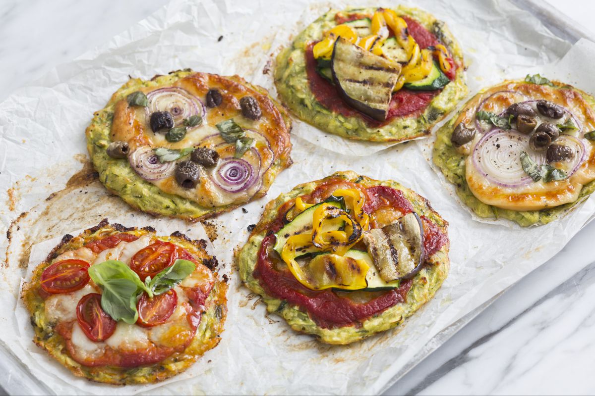 Summer Zucchini Pizzas