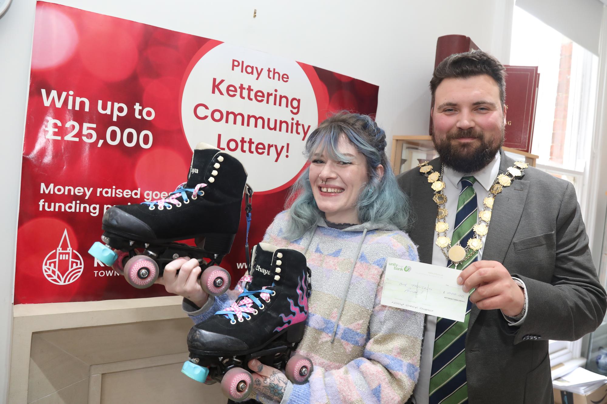 Kettering lottery winner rolls out plans for community skate club