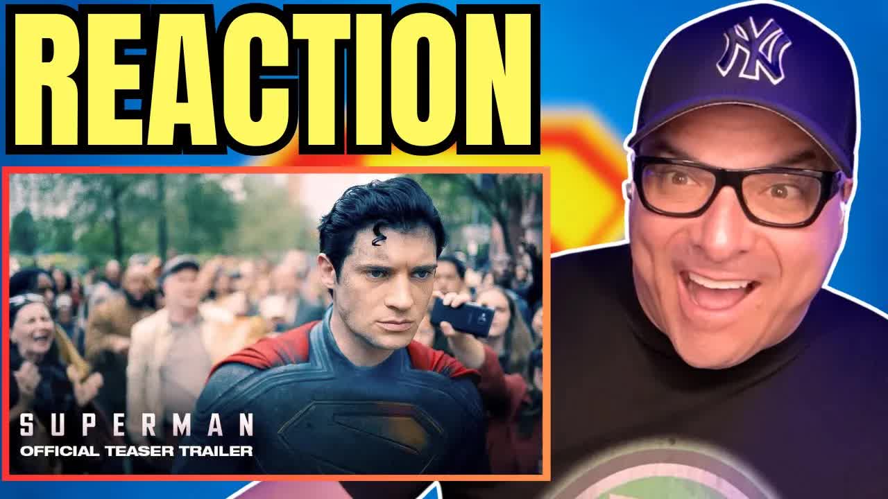 SUPERMAN (2025) TEASER TRAILER REACTION | DC | James Gunn | WB