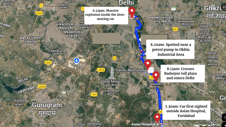 Delhi’s Red Fort blast explained: Who was in the car, how the bomb ...