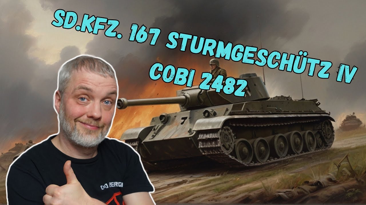 Der kommt flach - Cobi 2482 Sd.Kfz. 167 Sturmgeschütz IV alter Version