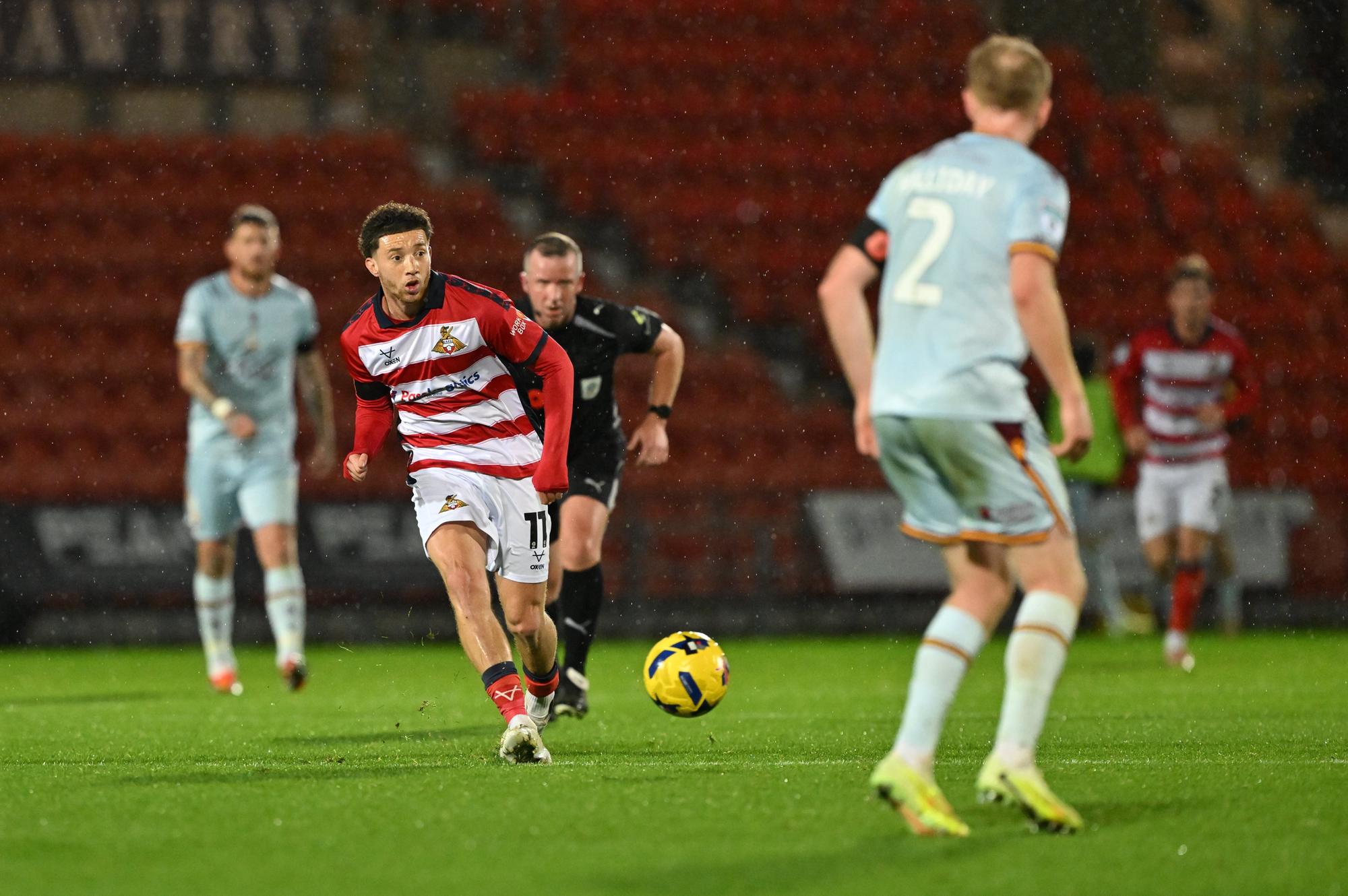 Doncaster Rovers winger Jordan Gibson delights in career first against ...