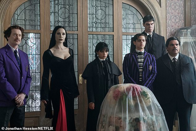 Catherine Zeta-Jones, 56, looks almost as young as co-star Jenna Ortega ...