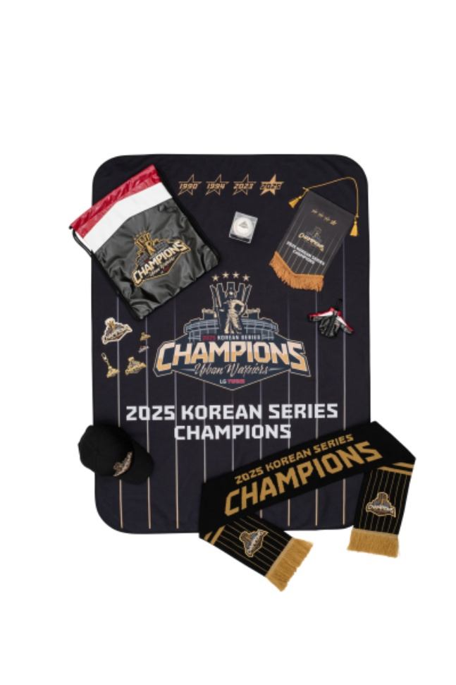 '2년 만에 V4' LG 트윈스, 12일부터 2025시즌 통합 우승 상품 출시