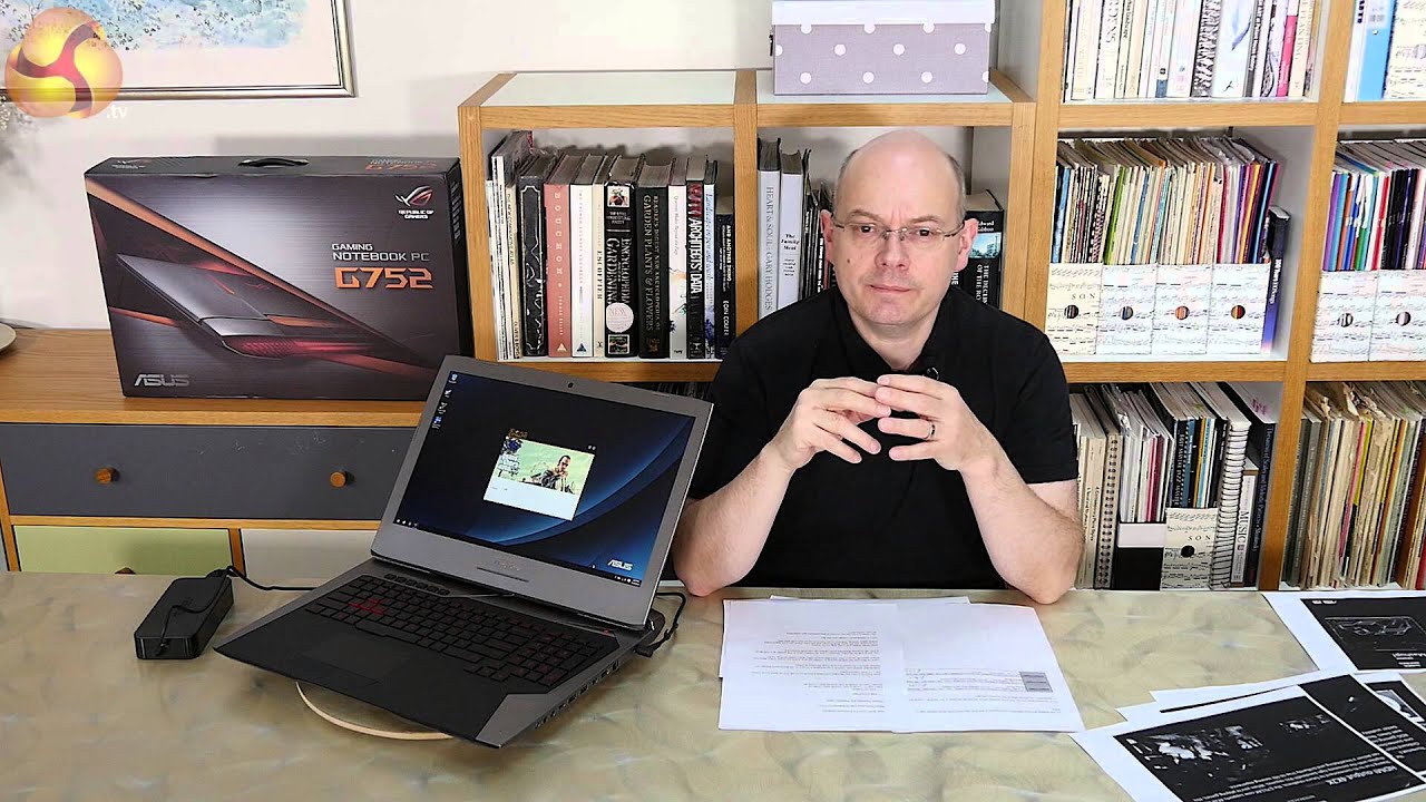 Asus G752VT gaming laptop prototype preview