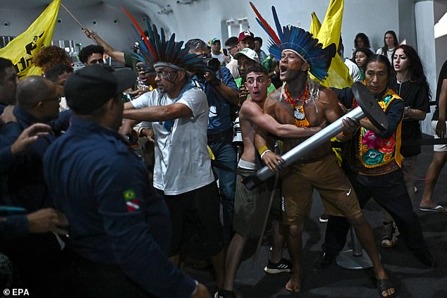 Chaos at COP30 as indigenous protesters force their way into climate ...