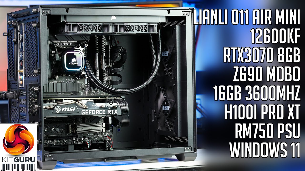 Cyberpower X125 GT - 12600KF, 3070, Z690, 3600MHz DDR4