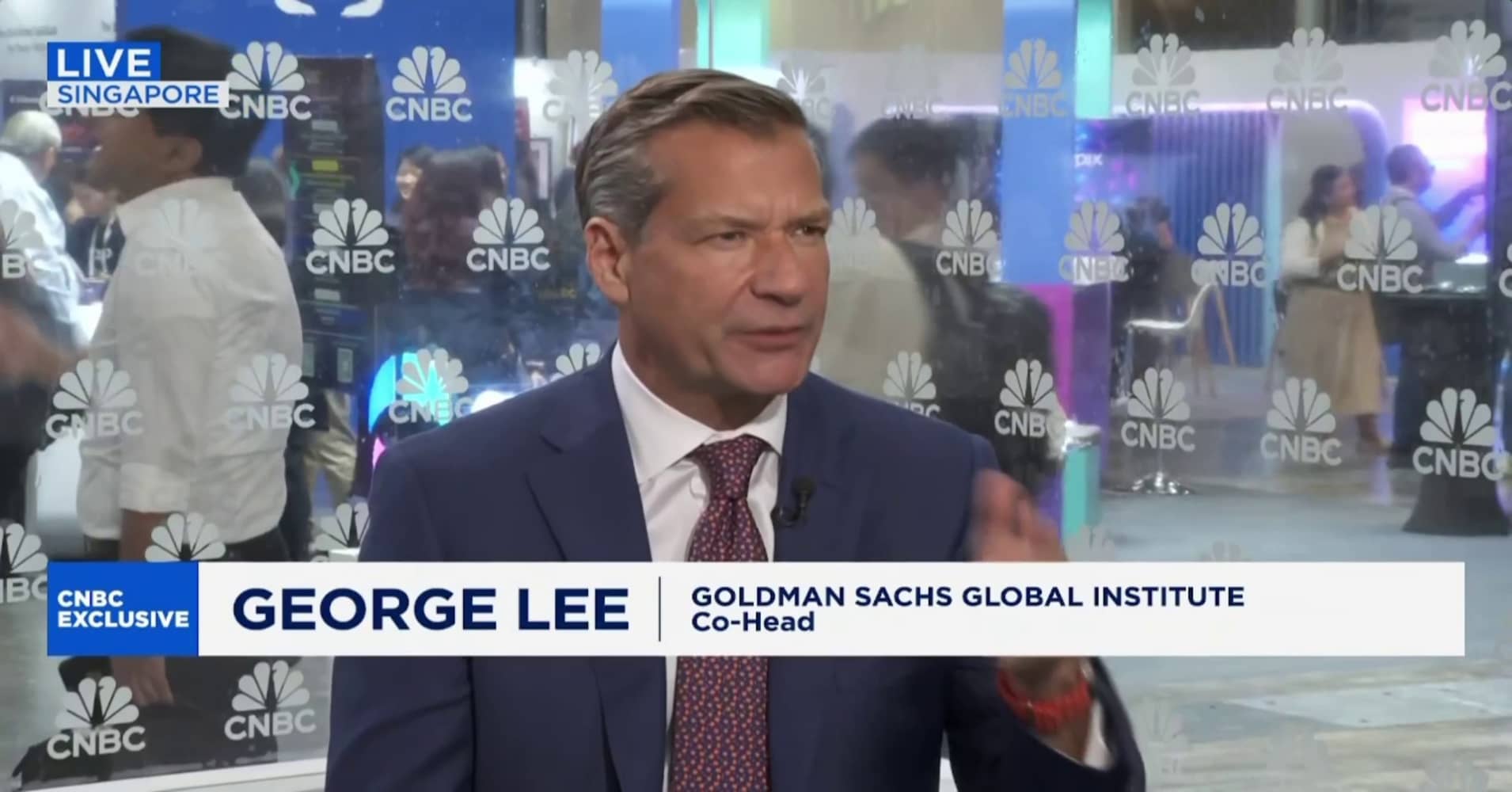 US & China are in an 'AI space race': Goldman Sachs' George Lee
