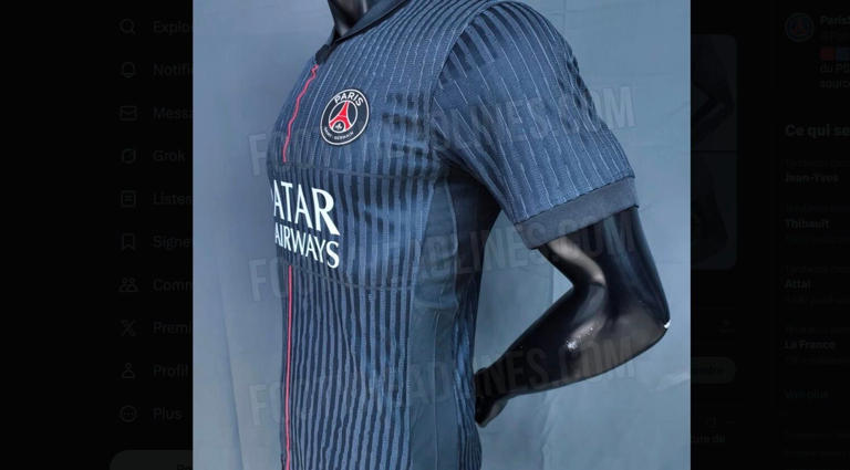 PSG to Wear a New Jersey in the Champions League (photos)