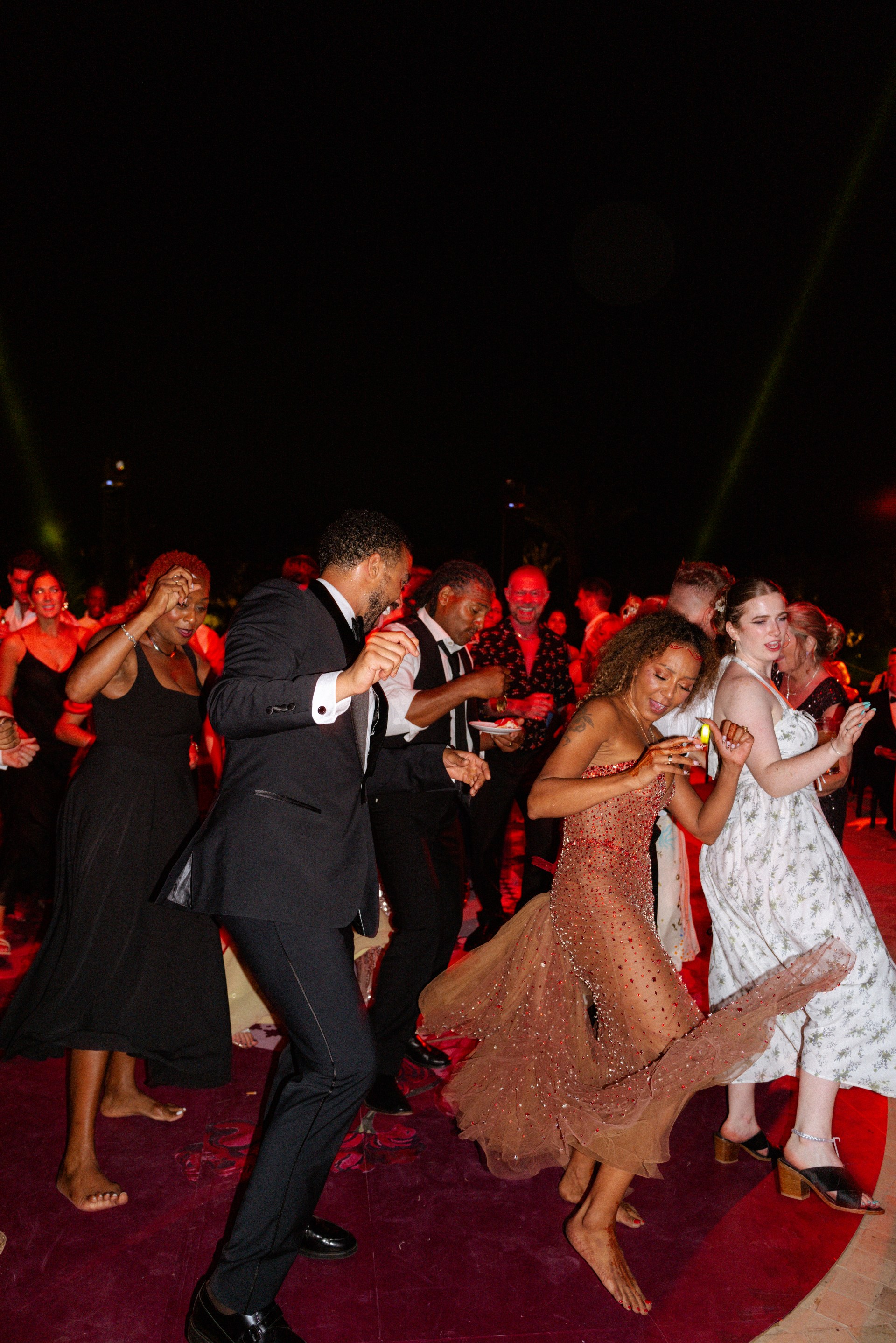 Behind the scenes of Mel B's 'girl power' wedding