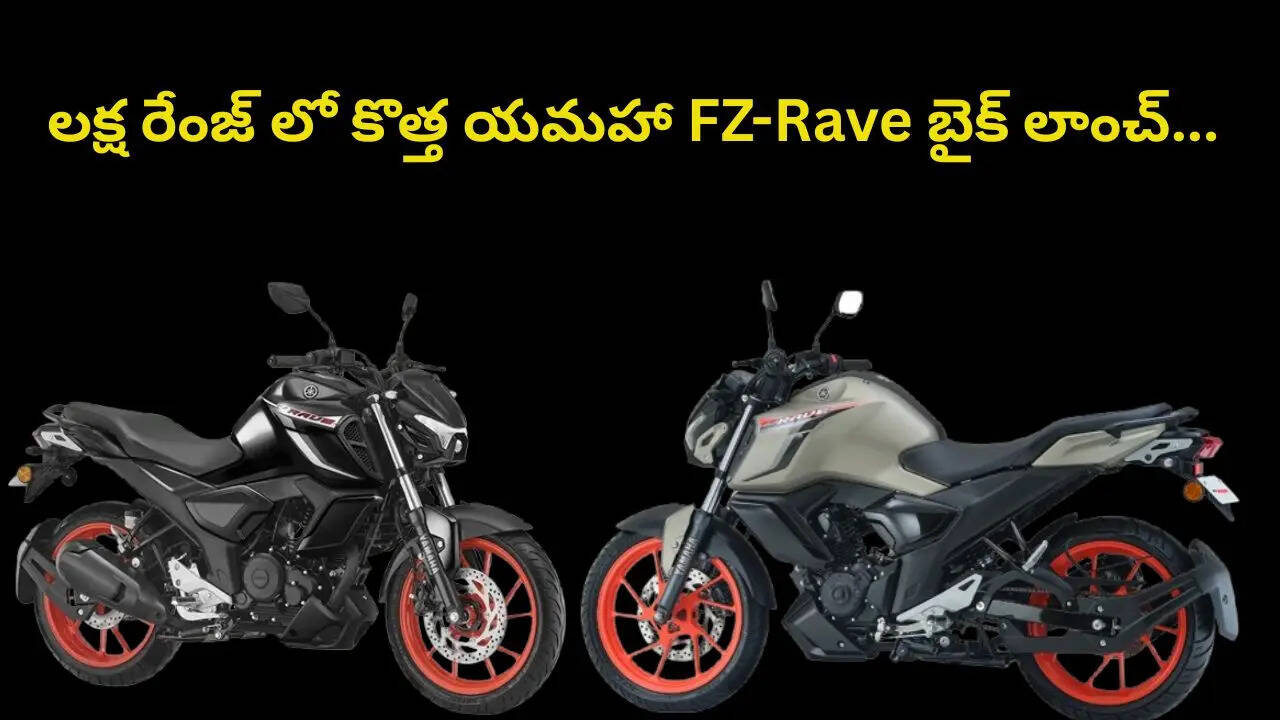 ఒక లక్ష రేంజ్ లో యమహా స్పోర్ట్స్ బైక్ లాంచ్...FZ Rave బైక్ ధర,మైలేజ్ ...