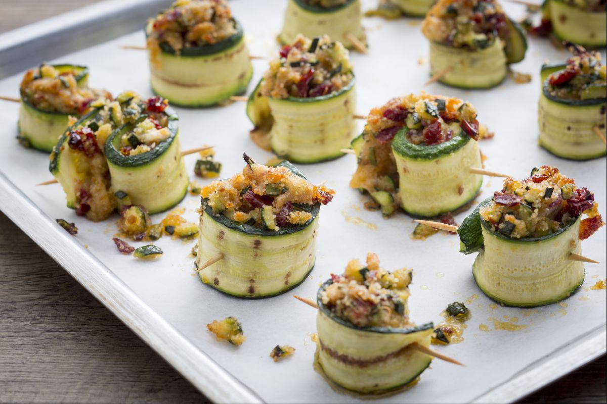 Baked Zucchini Rolls