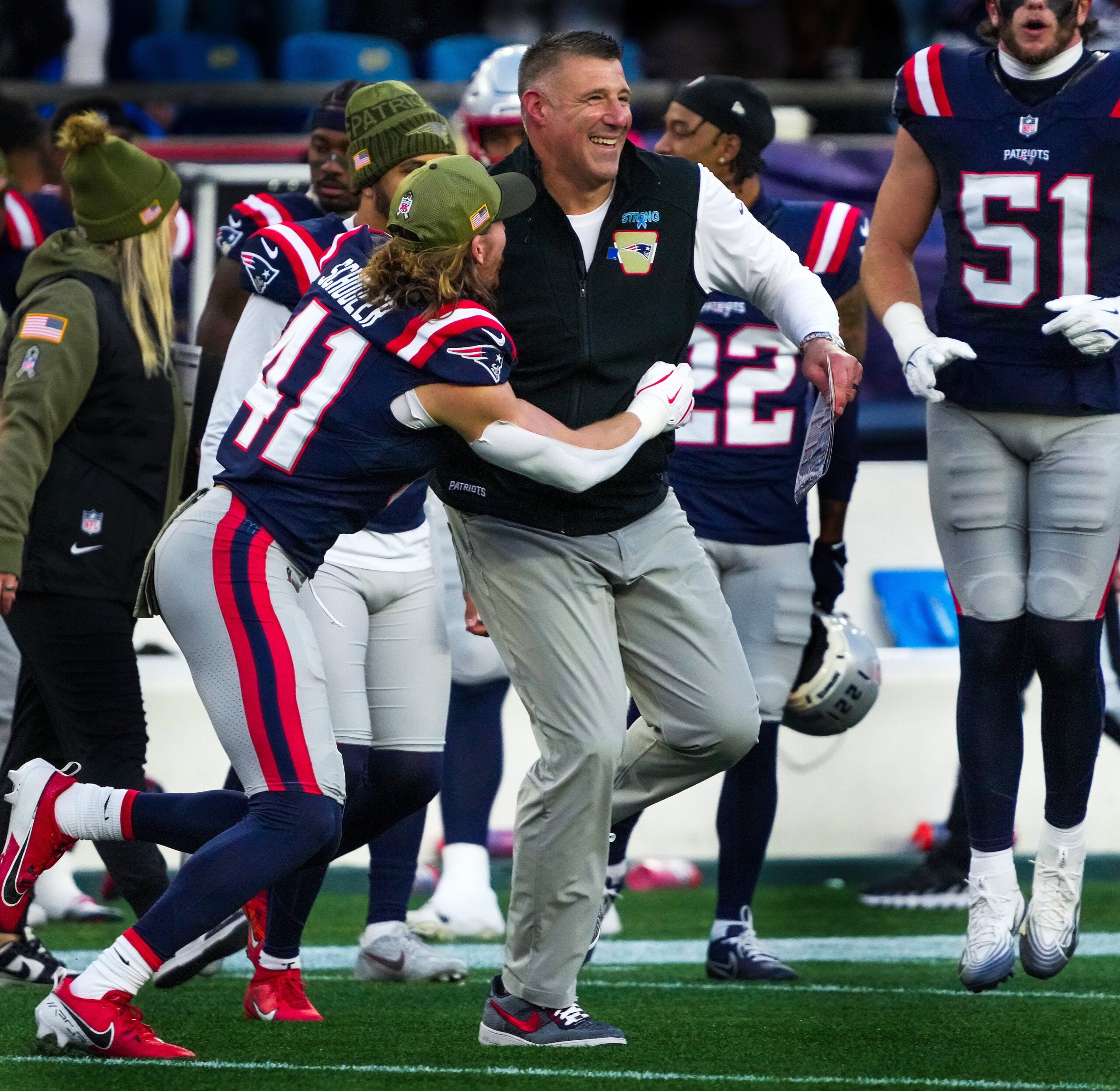 As Patriots’ young core grows, Stefon Diggs calls Mike Vrabel a ...