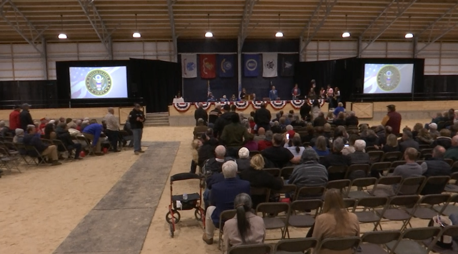 Valor Farm hosts Veterans Day event one year after fire