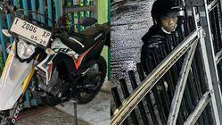 Aksi Curanmor di Pamanukan Terekam CCTV