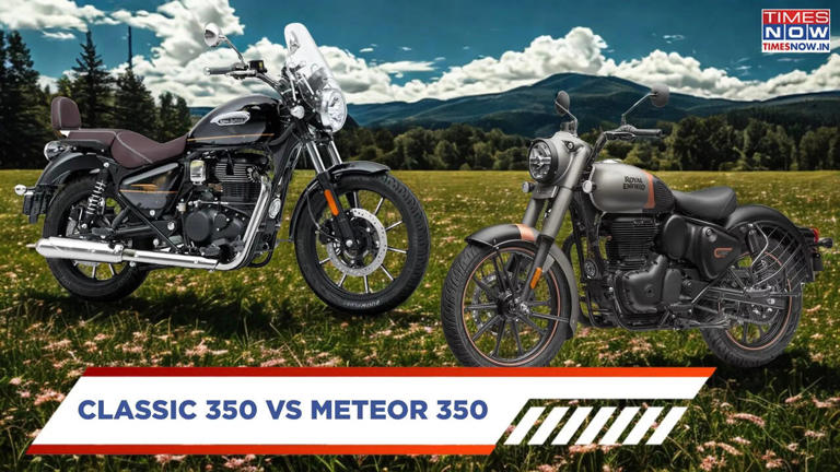 Royal Enfield Classic 350 Vs Meteor 350 — Latest Price, Features And ...