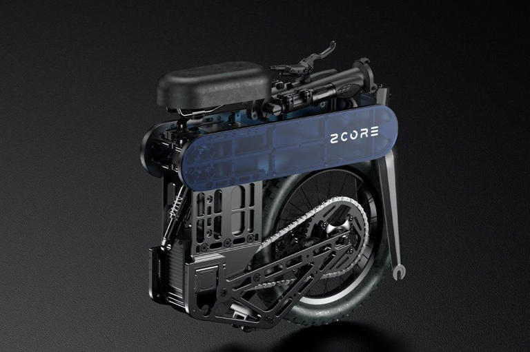 TinyCase: The Foldable Electric Motorcycle Redefining Urban Mobility