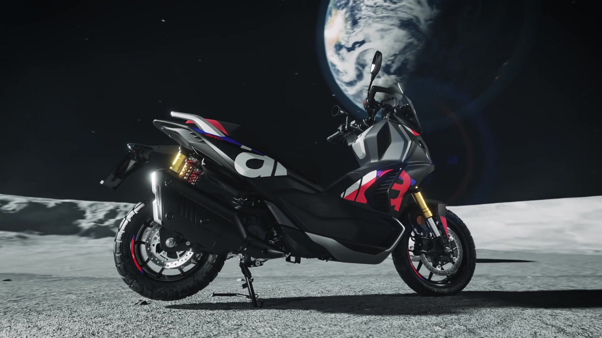 Aprilia SR GT 400 unveil video