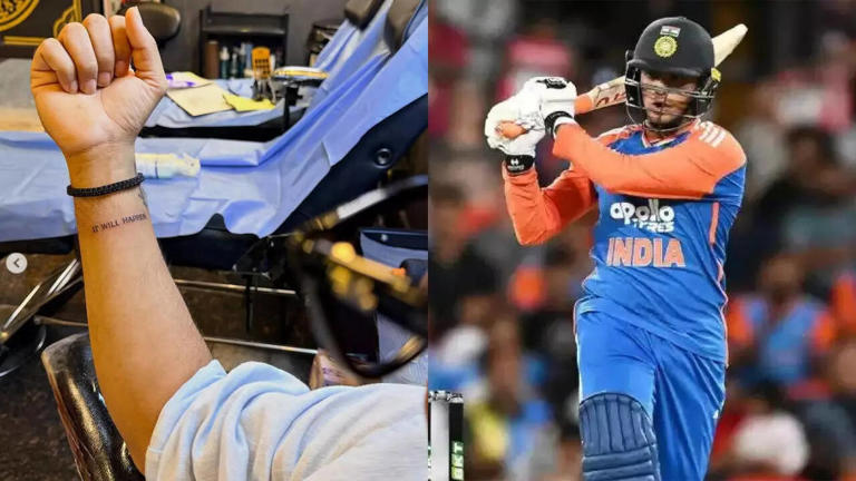 Inked! World No. 1 T20I batter Abhishek Sharma reveals new tattoo that defines his fearless mindset