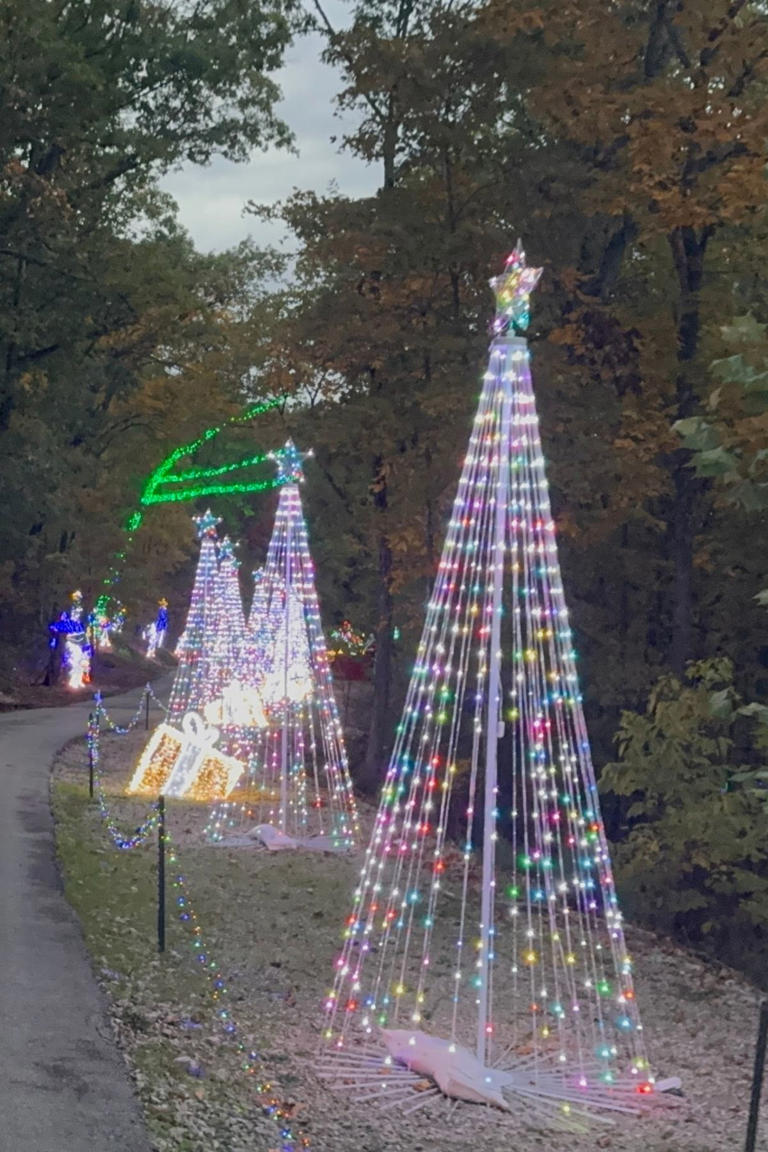 Trail of Lights at The Shepherd of the Hills