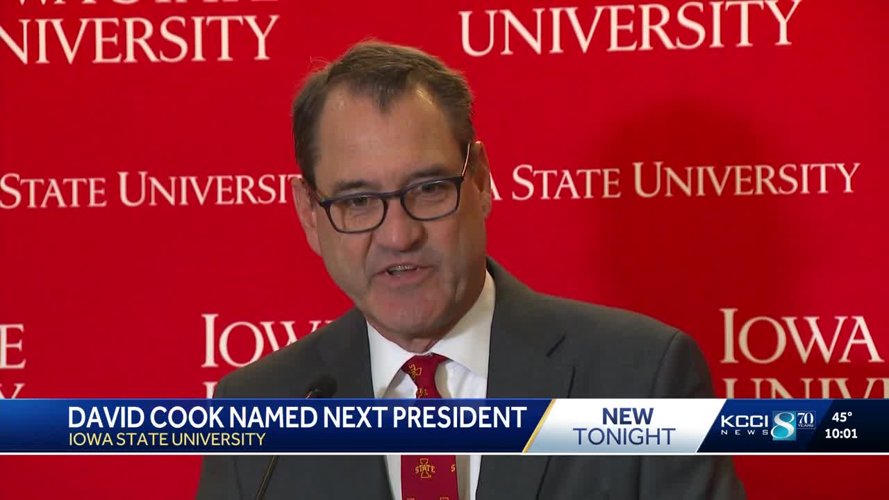 Ames native and ISU graduate David Cook selected to lead Iowa State ...