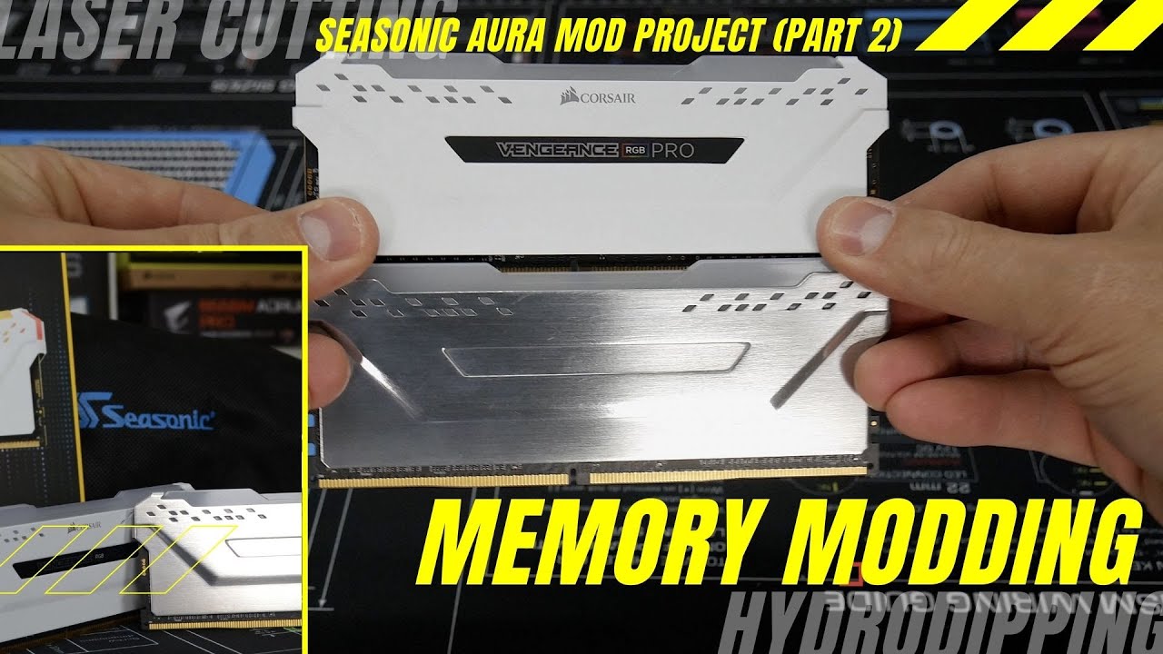 James Mods: Seasonic AURA modded build (part 2) memory