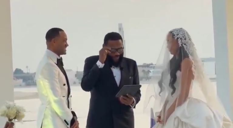 Anthony Anderson officiates Terrence J’s Dubai wedding to Mikalah ...