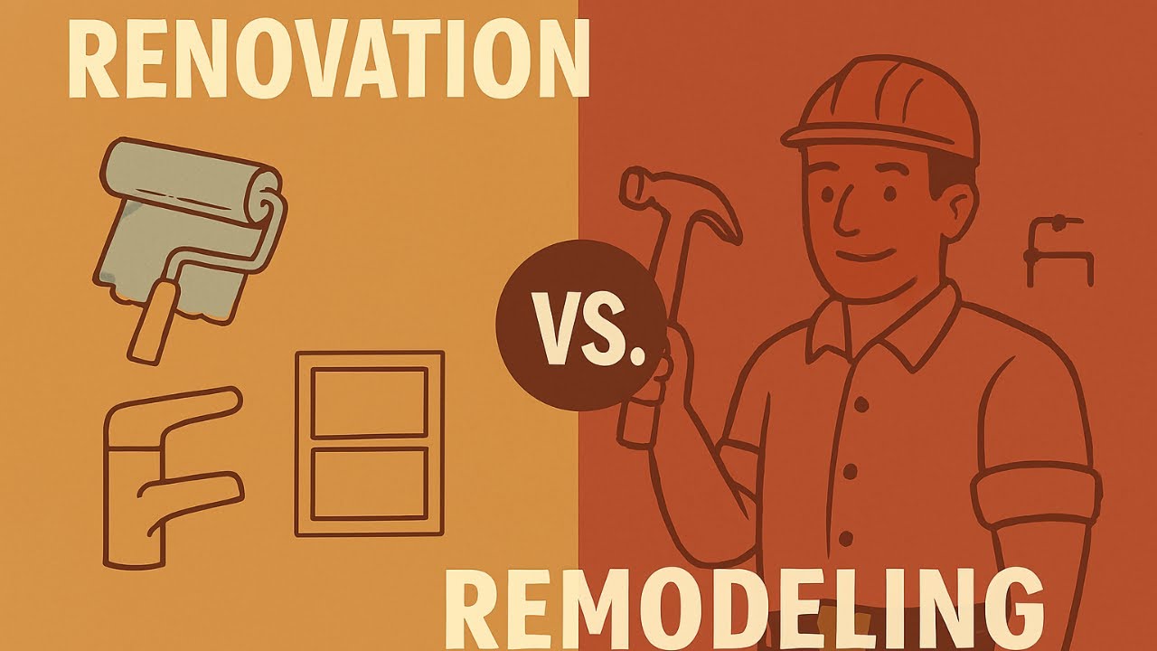 Renovation vs. remodeling: What’s the real difference?