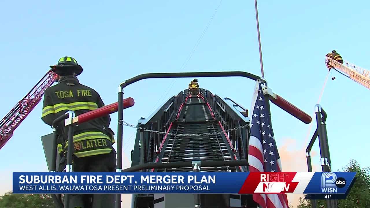 West Allis and Wauwatosa officials hear plan to merge fire departments
