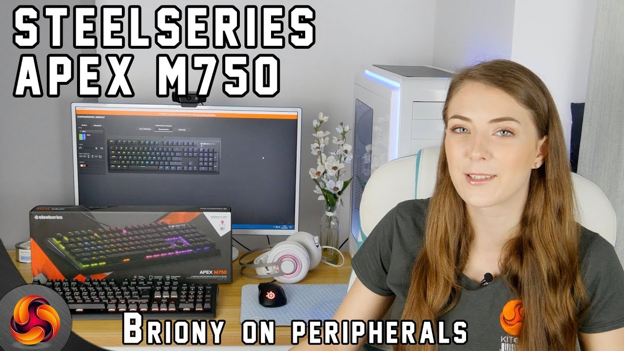 SteelSeries Apex M750 keyboard - Briony rates the QX2 switches!