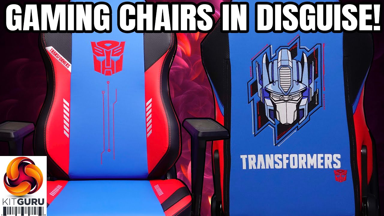 Transformers X1000 Optimus Prime edition gaming chair!