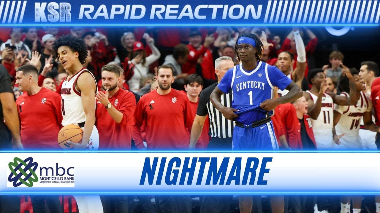 KSR’s Rapid Reaction from the Yum! Center following Kentucky’s ugly ...