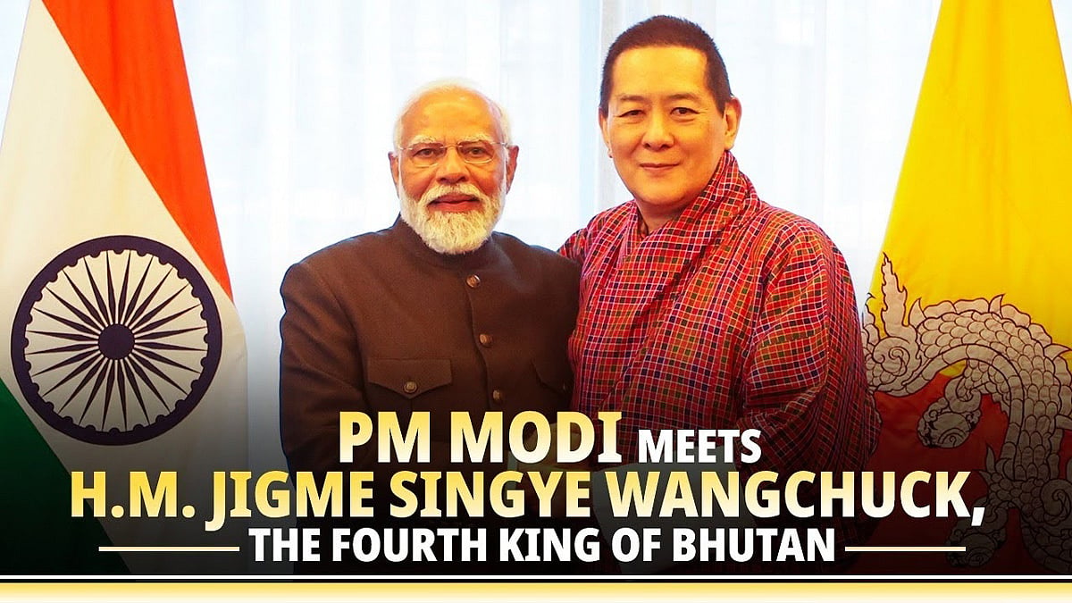 PM Modi meets former Bhutan King, appreciates his efforts towards ...