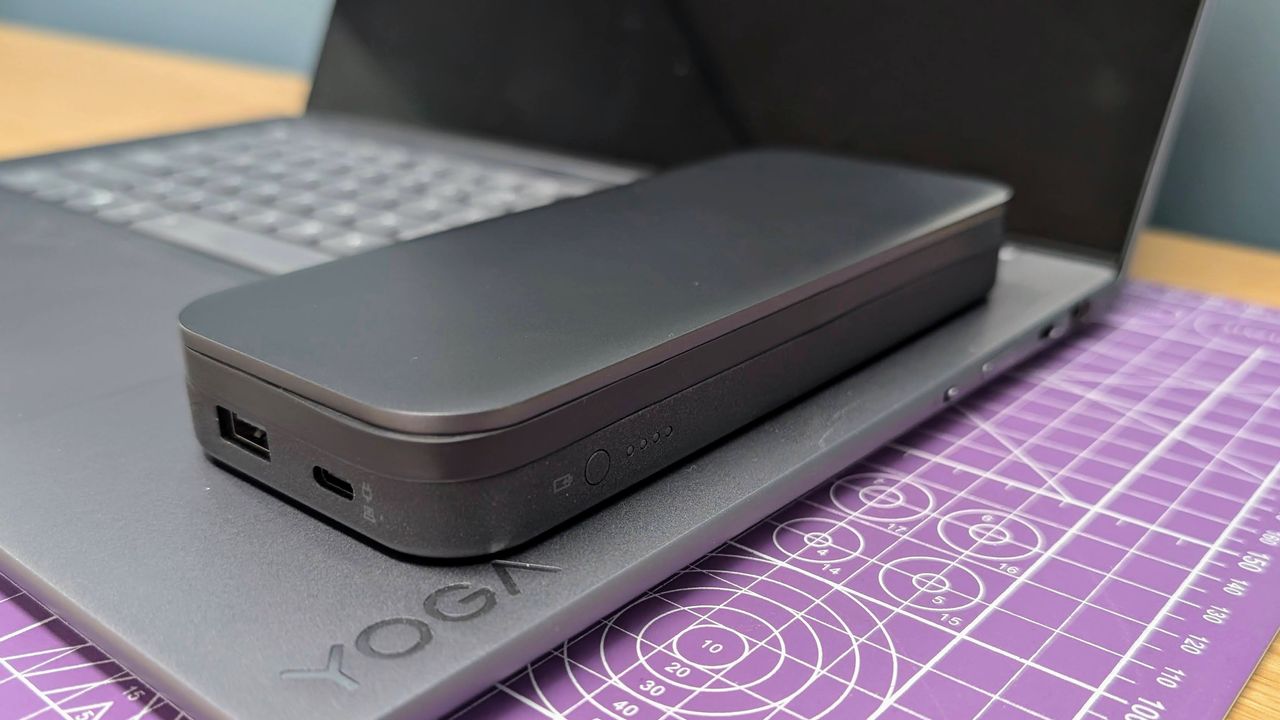 The Lenovo Go USB-C laptop power bank helps tame bag clutter thanks to ...