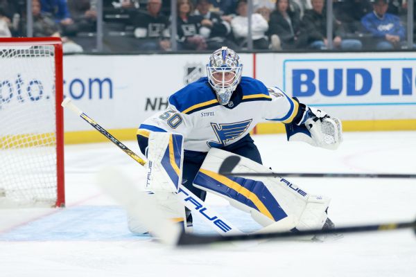 Jordan Binnington passes his agent, ex-Blue Mike Liut, for franchise ...