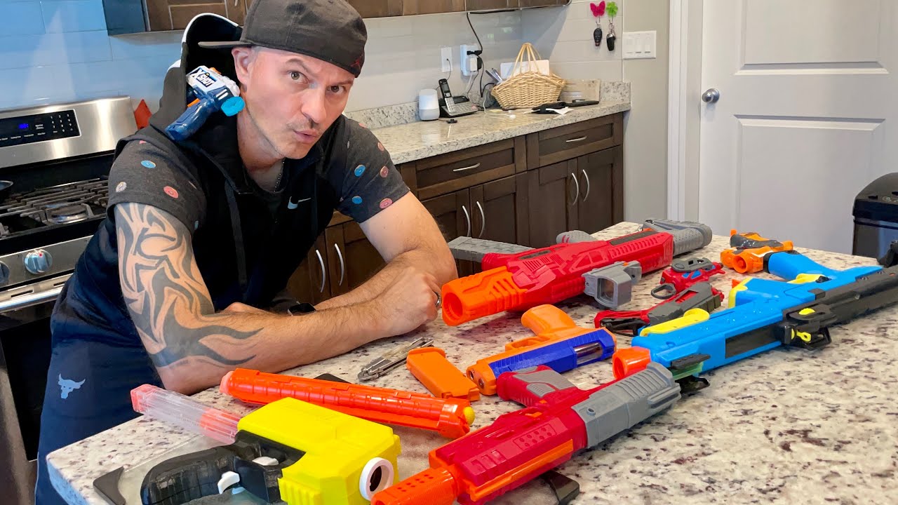 NERF HEAVY Conceal Carry!