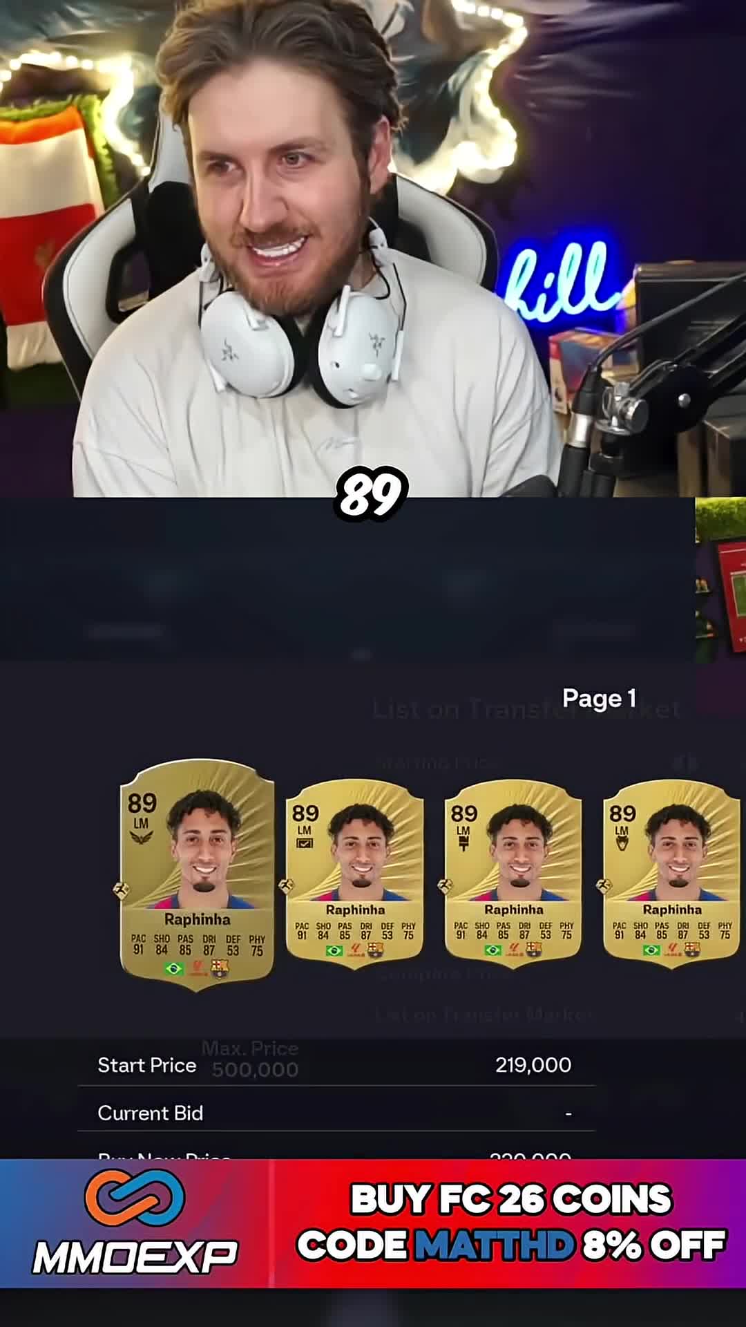 Tradeable ultimate scream store packs are crazy! #fc26 #shorts