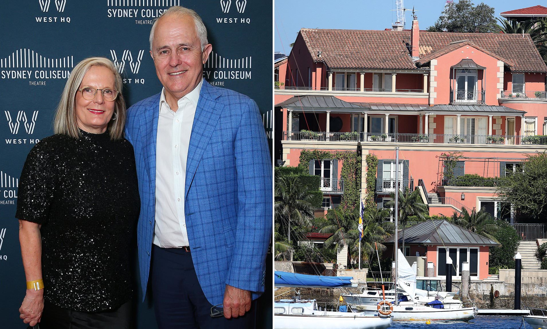 Outrage as rich Malcolm Turnbull - who lives in $150m Sydney Harbour ...