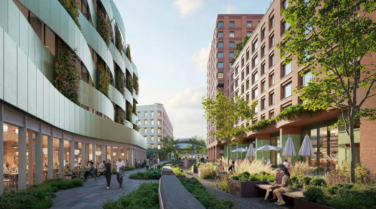 Forth Goods Yard: First look at stunning overhaul of derelict land ...