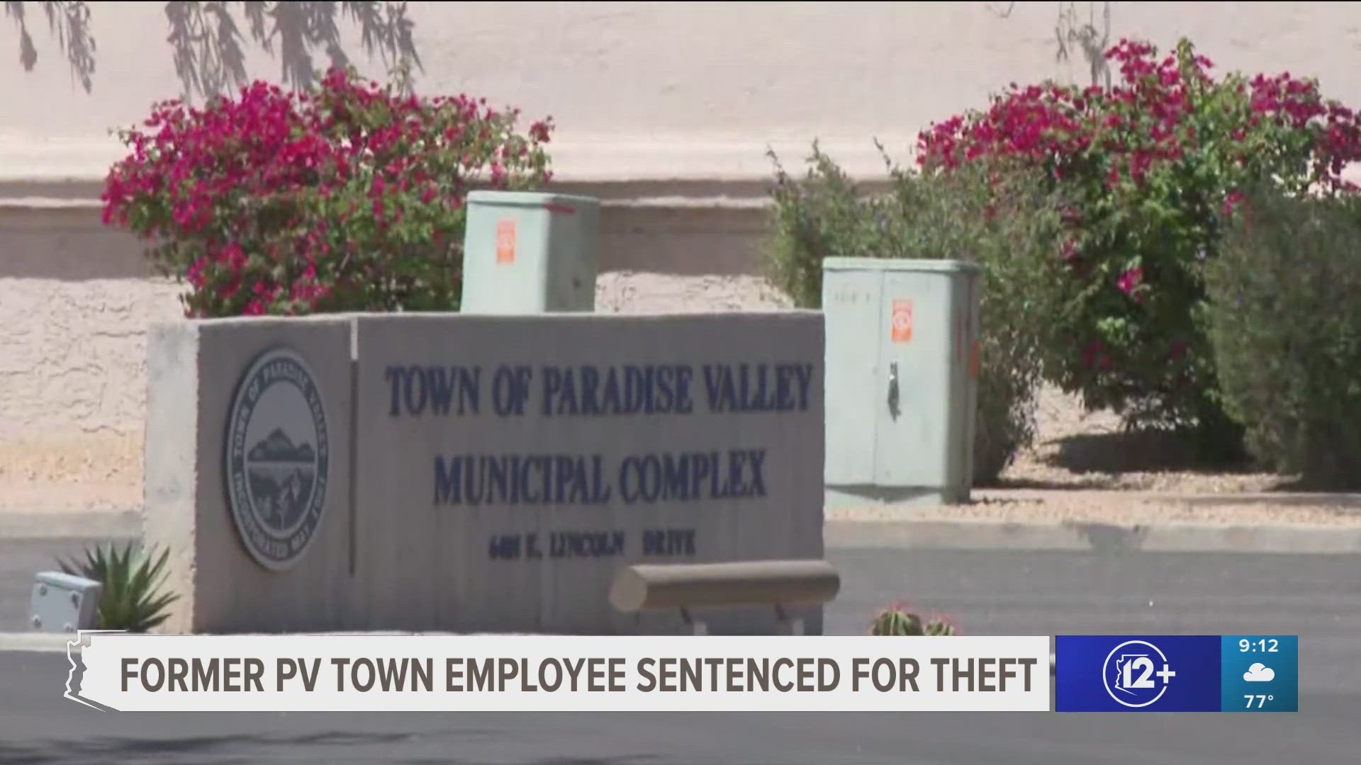 Former Paradise Valley town employee sentenced for theft