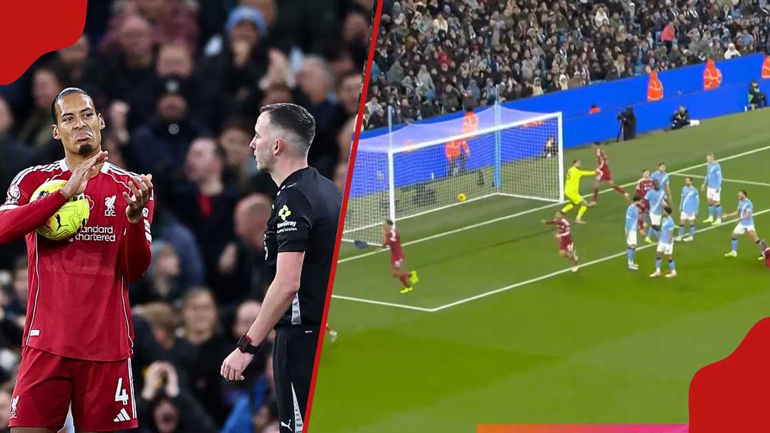 Manchester City vs Liverpool: VAR audio of Virgil Van Dijk's disallowed ...