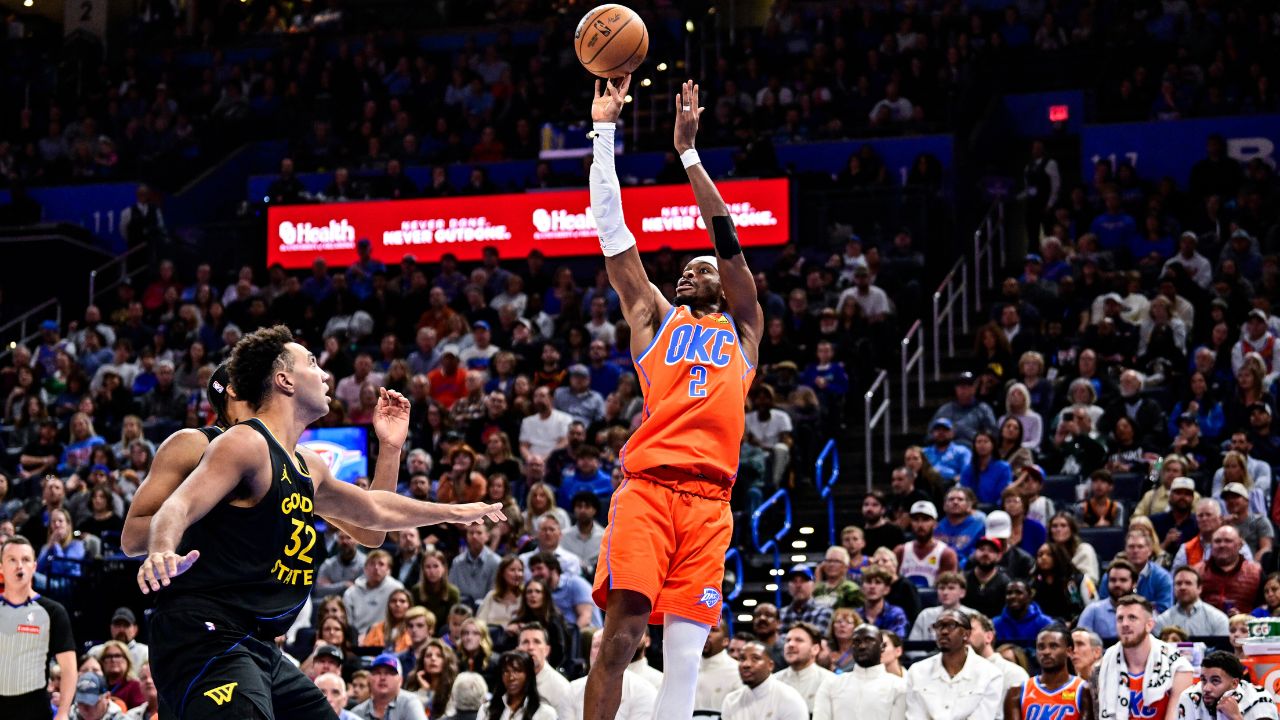 Gilgeous-Alexander, Holmgren lead Thunder in rout of Warriors