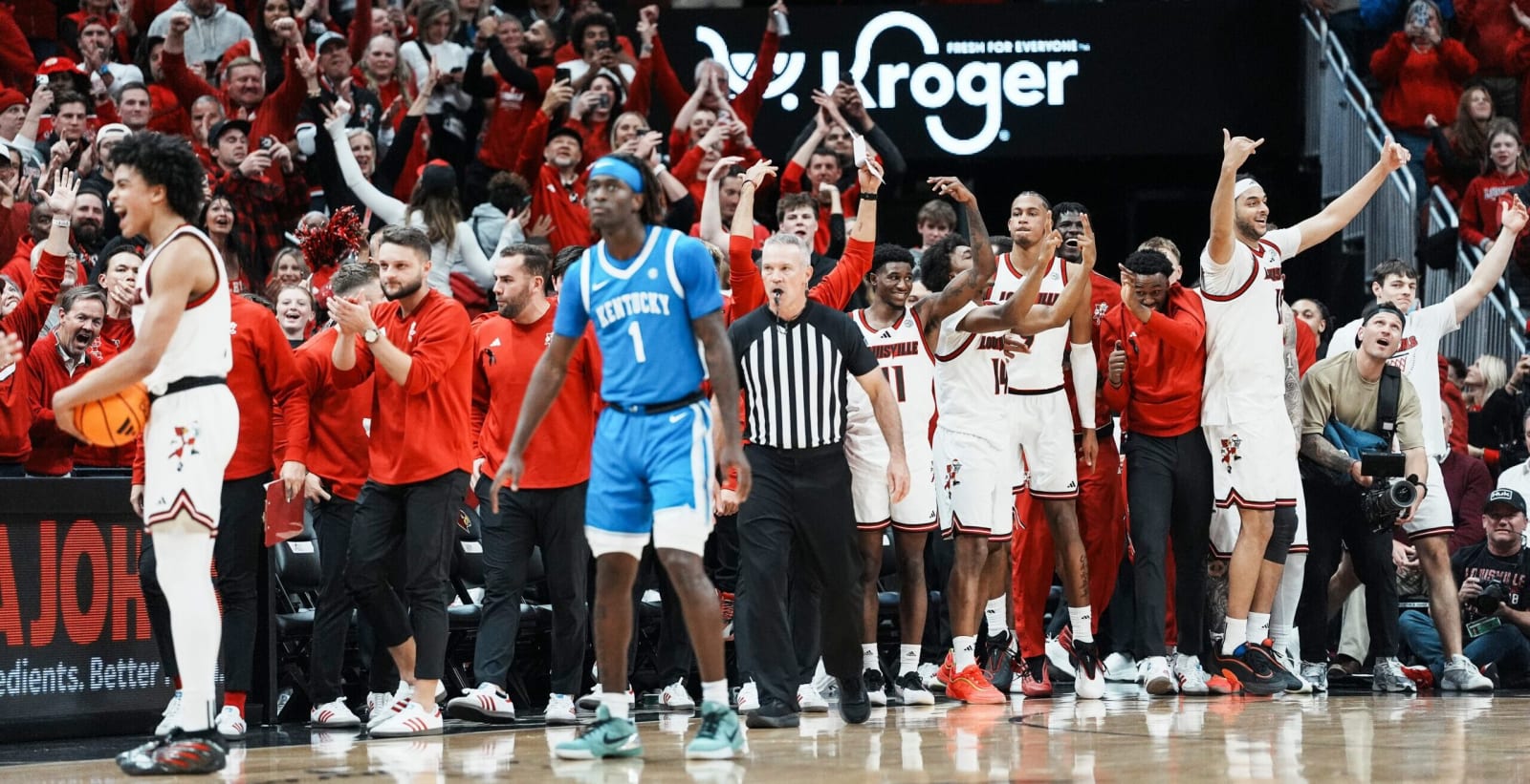 Louisville takes the fight to Cats, holds off late UK rally for 96-88 win