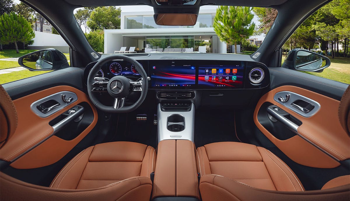 Neuer Mercedes GLB: Erster Ausblick auf das Interieur und die Technik