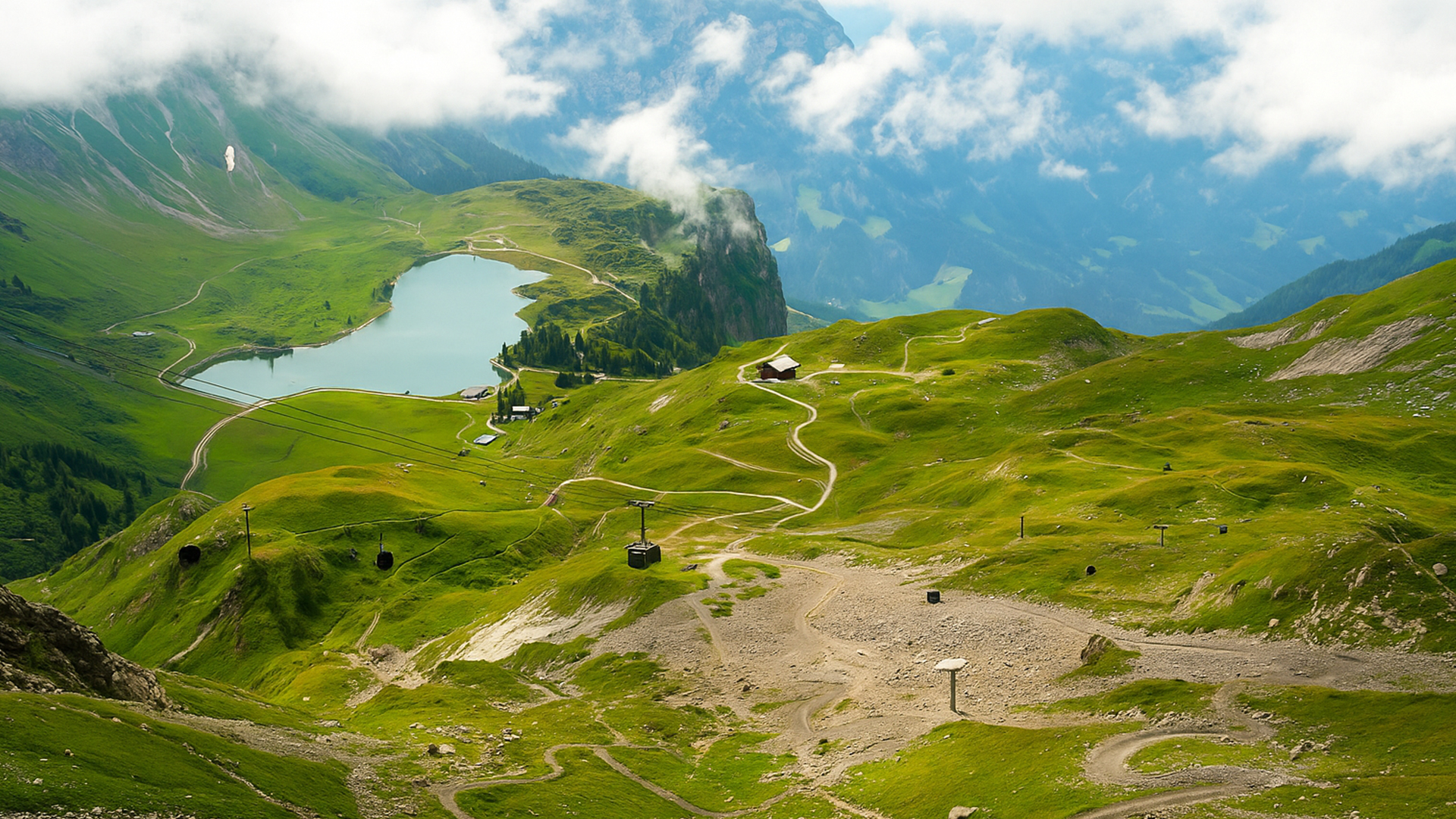 Engelberg en Mount Titlis Zwitserland (4K)