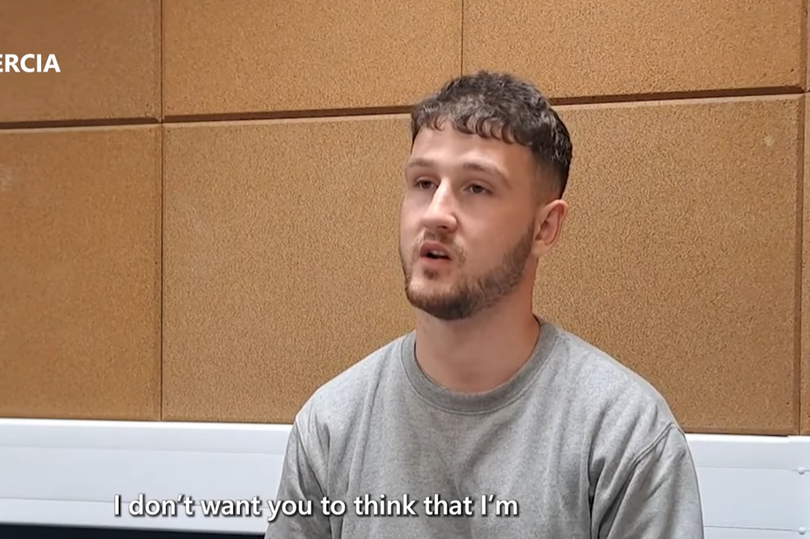 Watch as killer calmly explains how he stabbed love rival to death