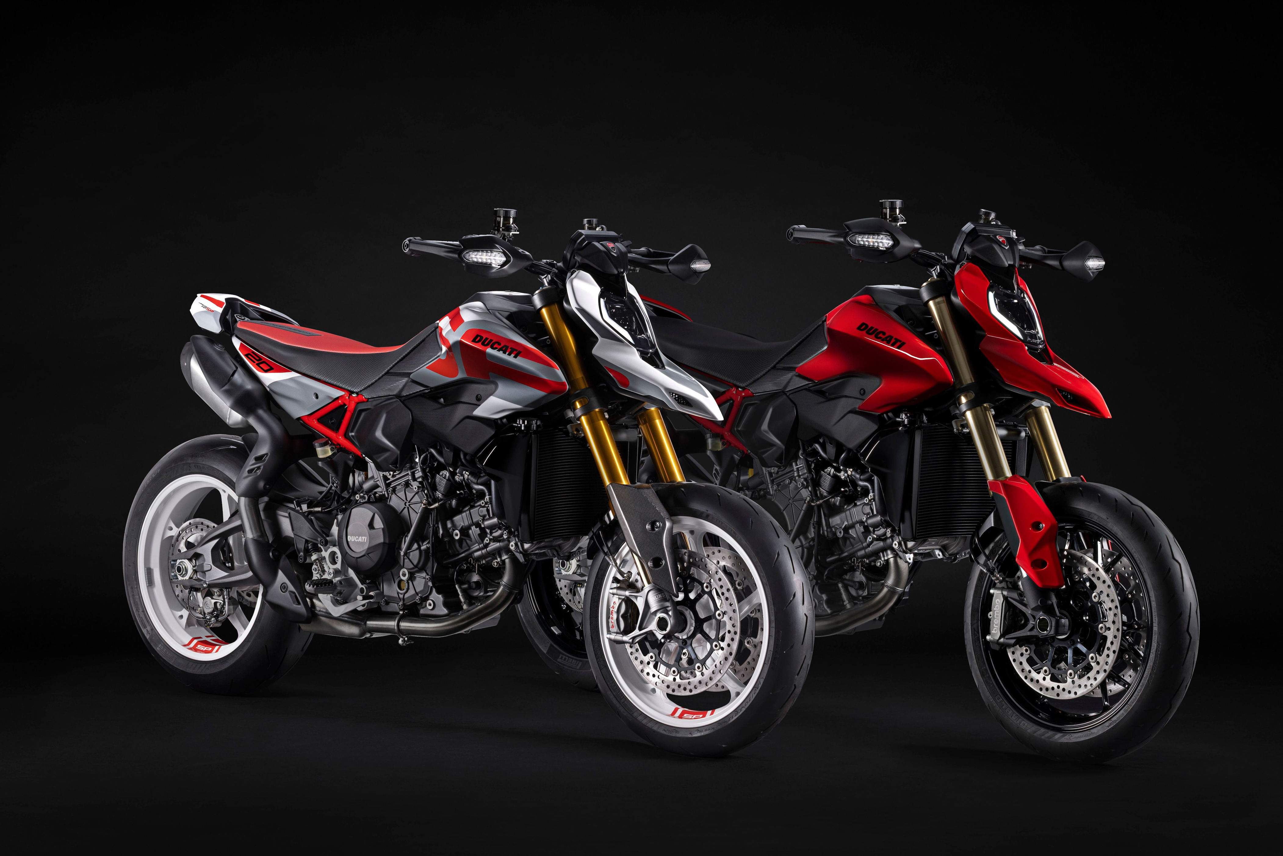 Pecinta Moge Italia Merapat, Ducati Hypermotard V2 dan V2 SP Versi 2026 ...
