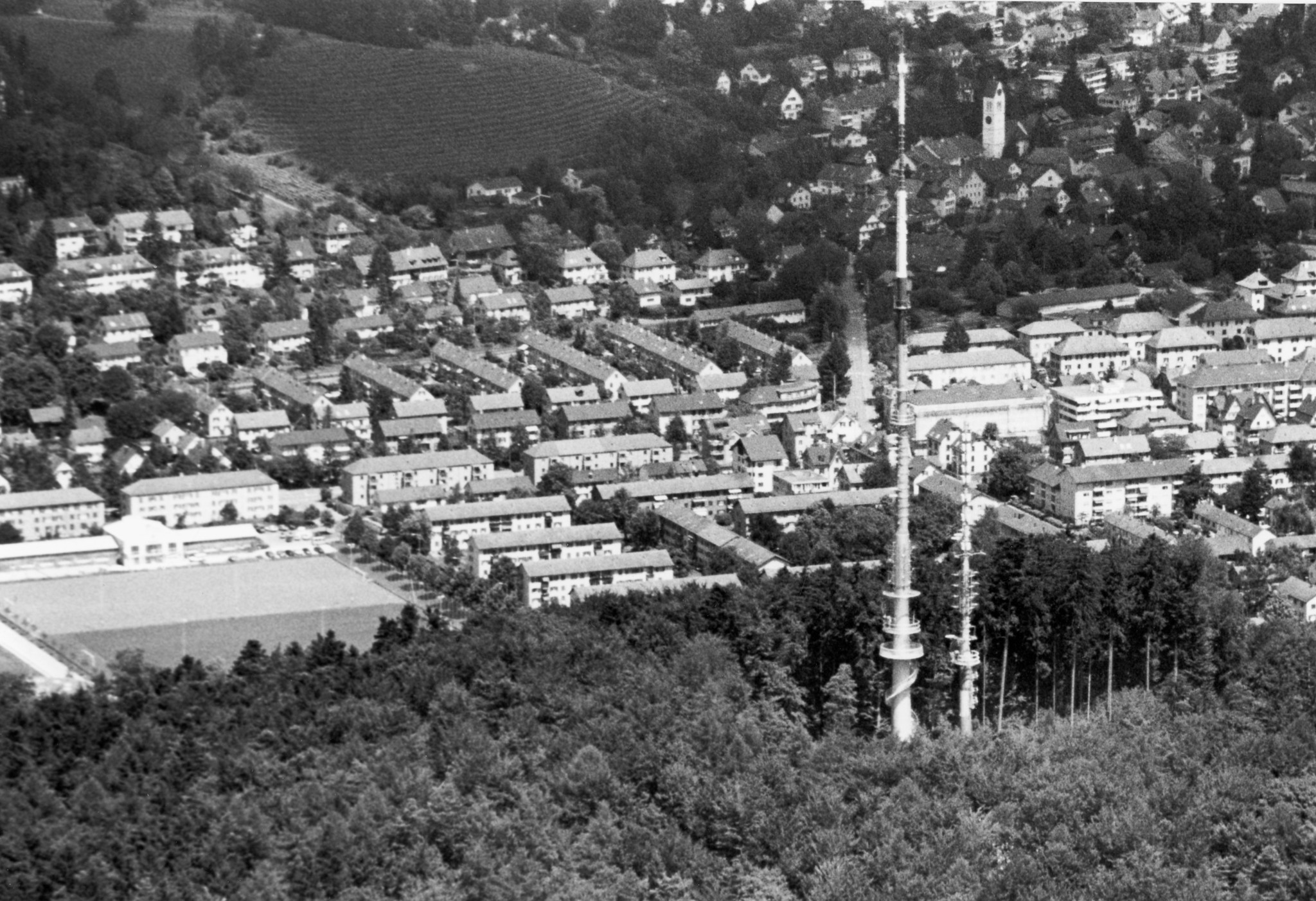 Der einst fünfthöchste Turm der Schweiz