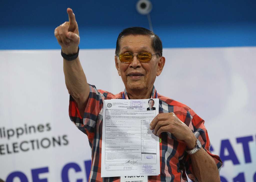 'Juan Ponce Enrile Is Dead' Reports Spread Online: Daughter Clarifies ...