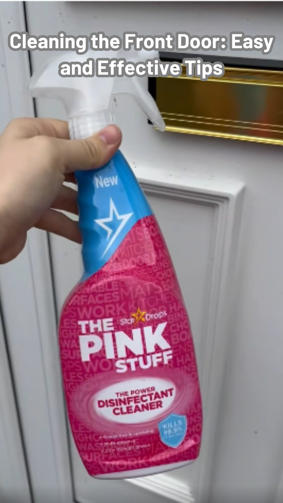 Cleaning the Front Door: Easy and Effective Tips